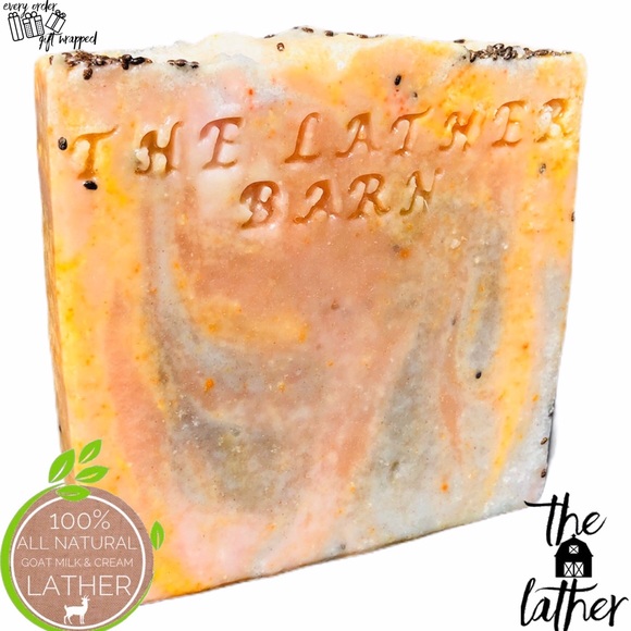 THE LATHER BARN | Bath | Chia Passion Fruit Goat Milk Cream Lather ...